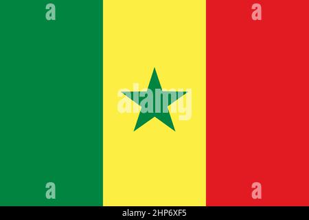 Flag of Senegal on Metal Shiny Shield Icon and Red Corona Virus Cells ...
