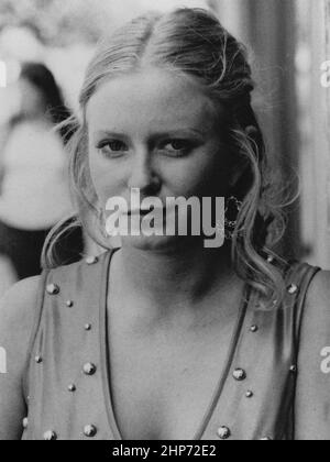 A portrait of Eve Plumb, an American actress best known for her role as ...