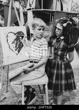 Publicity photo of American child actors, Anissa Jones and Johnny ...