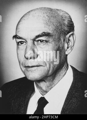 Roger Sperry. Portrait of Roger Wolcott Sperry (1913-94), American ...