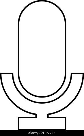 vocal mic microphone color icon vector illustration Stock Vector Image ...