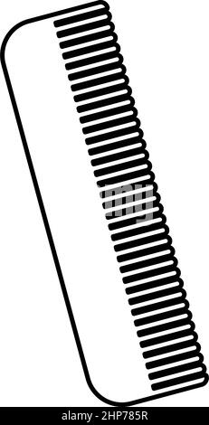 comb icon vector outline illustration Stock Vector Image & Art - Alamy