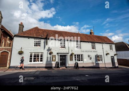 Lewes, February 14th 2022: The Lewes Arms pub Stock Photo - Alamy