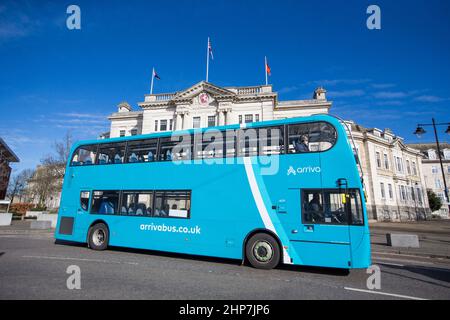 Buses in Maidstone, Kent, UK Stock Photo - Alamy
