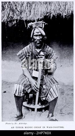 An Upper Mendi Chief The Mende (also spelled Mendé) are one of the two ...