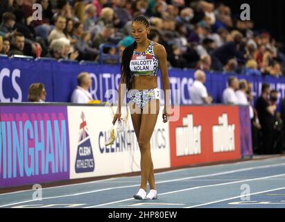 Great Britain's Revee Walcott-Nolan during the Women's 1500m Heats at ...