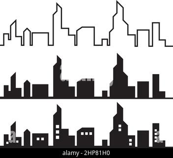 library building line icon vector illustration Stock Vector Image & Art ...