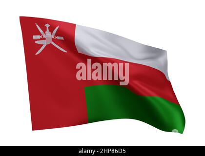 National flag of Oman Stock Photo - Alamy