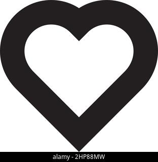 pictogram heart vector illustration Stock Vector Image & Art - Alamy