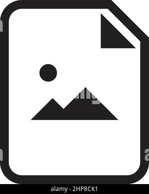 Document icon vector for business file data and information report in a ...