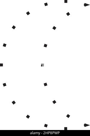 Crescent shape dotted symbol vector icon for creative graphic design ui ...