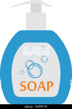 Shower pump icon flat vector. Cleaning pump. Filter repair isolated ...