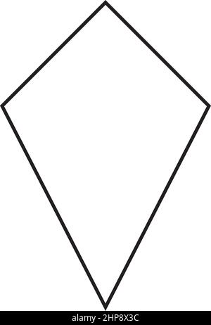 Outline The Line To The Kite Is A Worksheet For Tracing Lines For ...