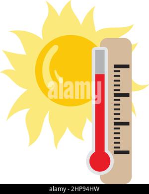 heat symbol color icon vector illustration Stock Vector Image & Art - Alamy