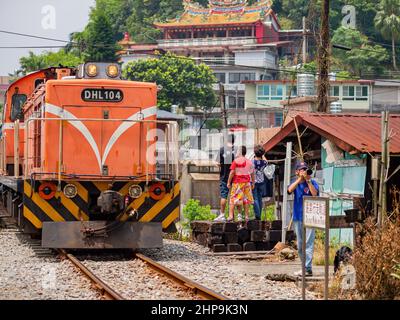 New Taipei City, SEP 4 2011 - Photographer taking picture of Tze-Chiang ...