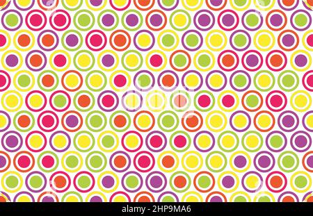 Colorful circuit seamless pattern. Vector background Stock Vector Image ...