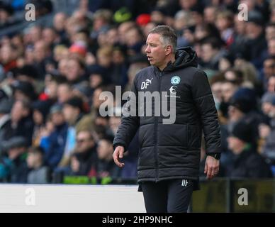 DERBY, UK. FEB 19TH Darren Ferguson, manager of Peterborough United ...