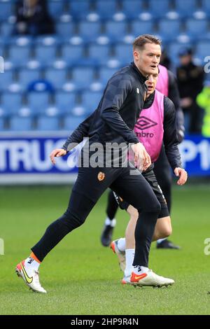 Sean McLoughlin #17 of Hull City arrives at The MKM Stadium ahead of ...