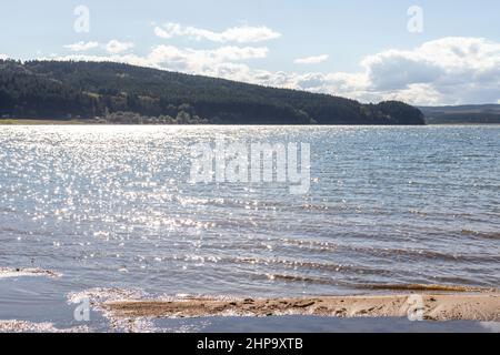 Amazing autumn view of Iskar Reservoir near city of Sofia, Bulgaria ...