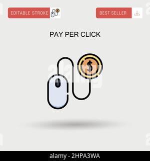 Search engine optimization pay per click Stock Vector Image & Art - Alamy