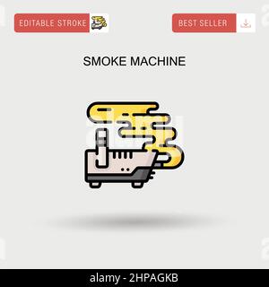 Simple black and white icon of an exhaust fan purifying the air in a ...