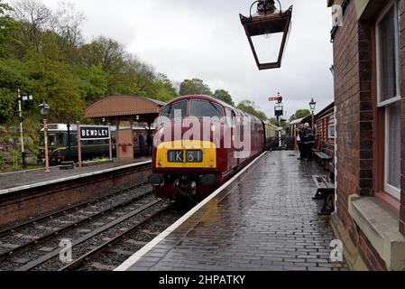 Severn Valley Railway's ex British Railways Cowans Sheldon 30 ton steam ...