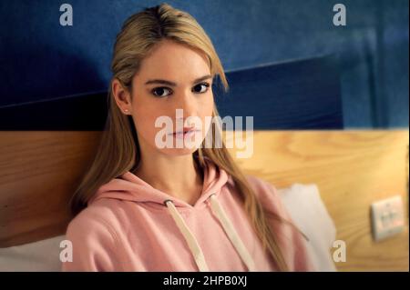 LILY JAMES in FAST GIRLS (2012), directed by REGAN HALL. Credit ...