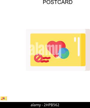 Postcard Design Vector Template, Set Template Design For Social Media ...