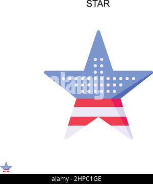 Star Simple vector icon Stock Vector Image & Art - Alamy