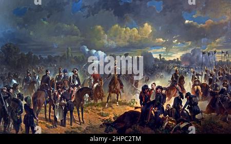 Battle of Goito 1848 by painter Felice Cerruti Bauduc, ( Battle of ...