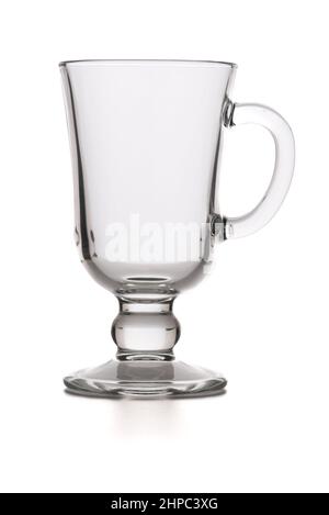 Clear Glass Round Beaker Stock Photo - Alamy