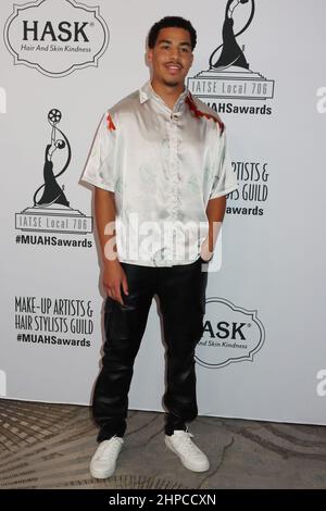 Marcus Scribner 02/19/2022 The 9th Annual Make-Up Artists and Hair ...