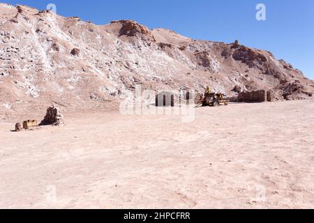 Swakopmund, Namibia - August 17, 2019: abandoned salt mine south-east ...