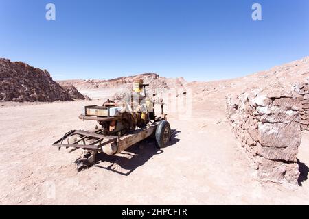 Swakopmund, Namibia - August 17, 2019: abandoned salt mine south-east ...