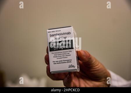 Drug Bamlanivimab from the US American manufacturer Eli Lilly Stock ...