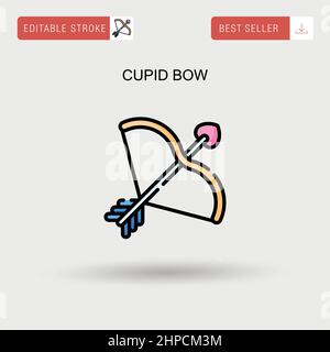 cupid with bow Stock Vector Image & Art - Alamy