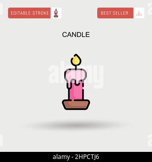 light candle icon Stock Vector Image & Art - Alamy