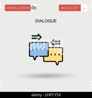 Social speak icon cartoon vector. Business person. Adult presenter ...