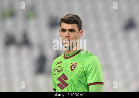 Luca Gemello of Torino FC warms-up during the Serie A 2021/22 match ...