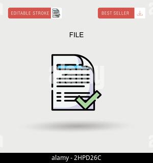 Paperless office concept icon Stock Vector Image & Art - Alamy