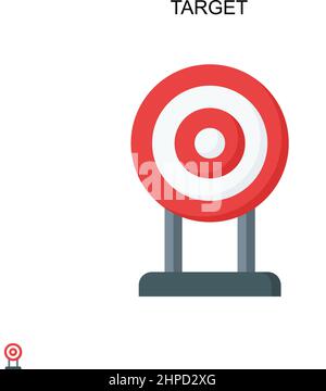 Simple circle target template. Bullseye symbol Stock Vector Image & Art ...