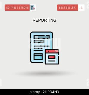 Financial reporting concept Stock Vector Image & Art - Alamy