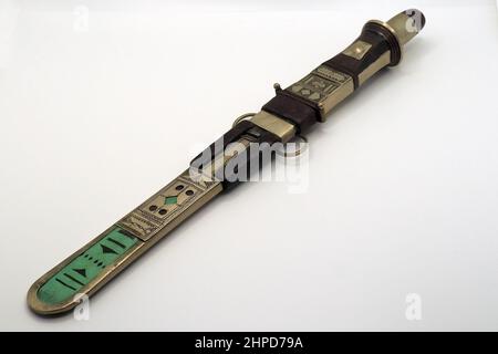 traditional moroccan knife, Morocco, Africa Stock Photo - Alamy