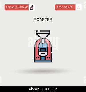 coffee roaster machine icon Stock Vector Image & Art - Alamy