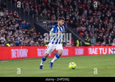 Bilbao, Spain. 20th Feb, 2022. Spanish La Liga soccer match Athletic ...