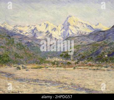 Claude Monet - the Valley of the Nervia Stock Photo - Alamy