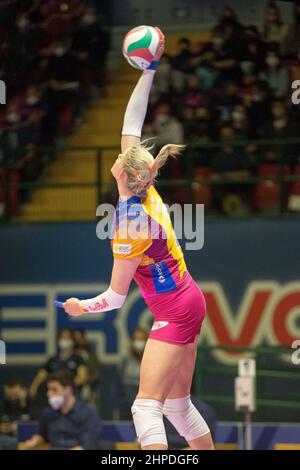 Italy, February 20 2022, MAGDALENA STYSIAK (Vero Volley Monza) during ...