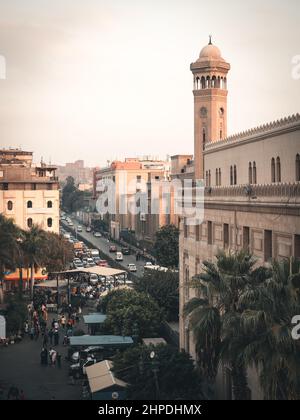 Beautiful shot of the streets of El Cairo in Egypt Stock Photo - Alamy