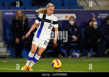 Iina Salmi during the match between FC Barcelona and Valencia CF ...