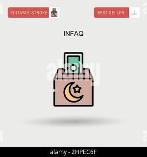 Infaq Simple vector icon Stock Vector Image & Art - Alamy